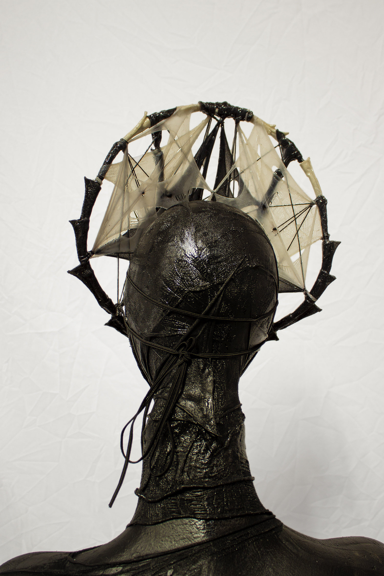 Post Apocalyptic Dinosaur Mask. Burning Man Apparel Spiked Crown ...