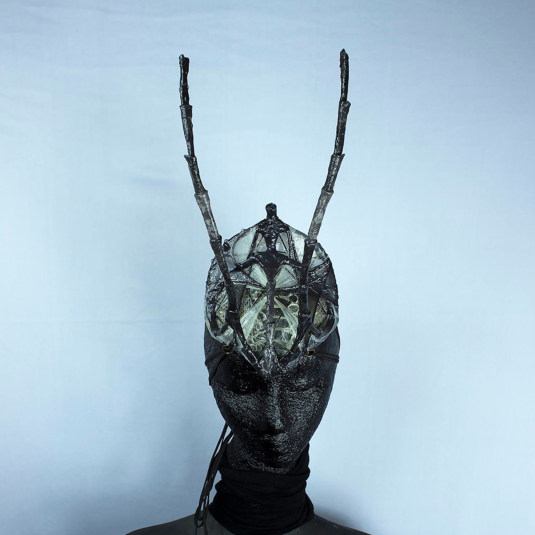 Antennae Crown, Dark Elf Horns for Cosplay, Dance, Performance Artists ...