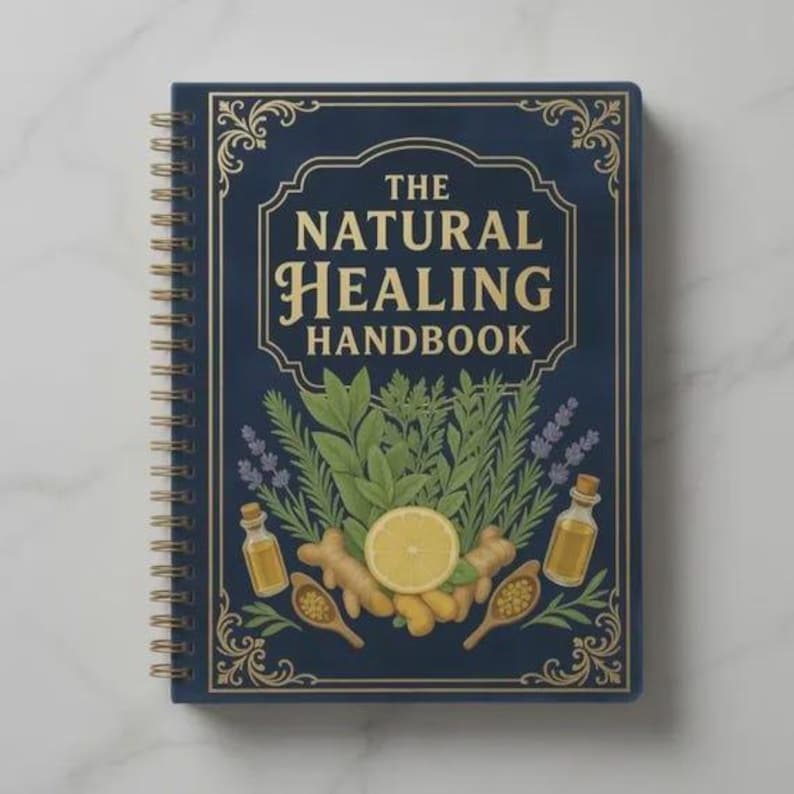 Natural Healing Handbook Set of 3 Books | Ancient Remedies & Herbal ...
