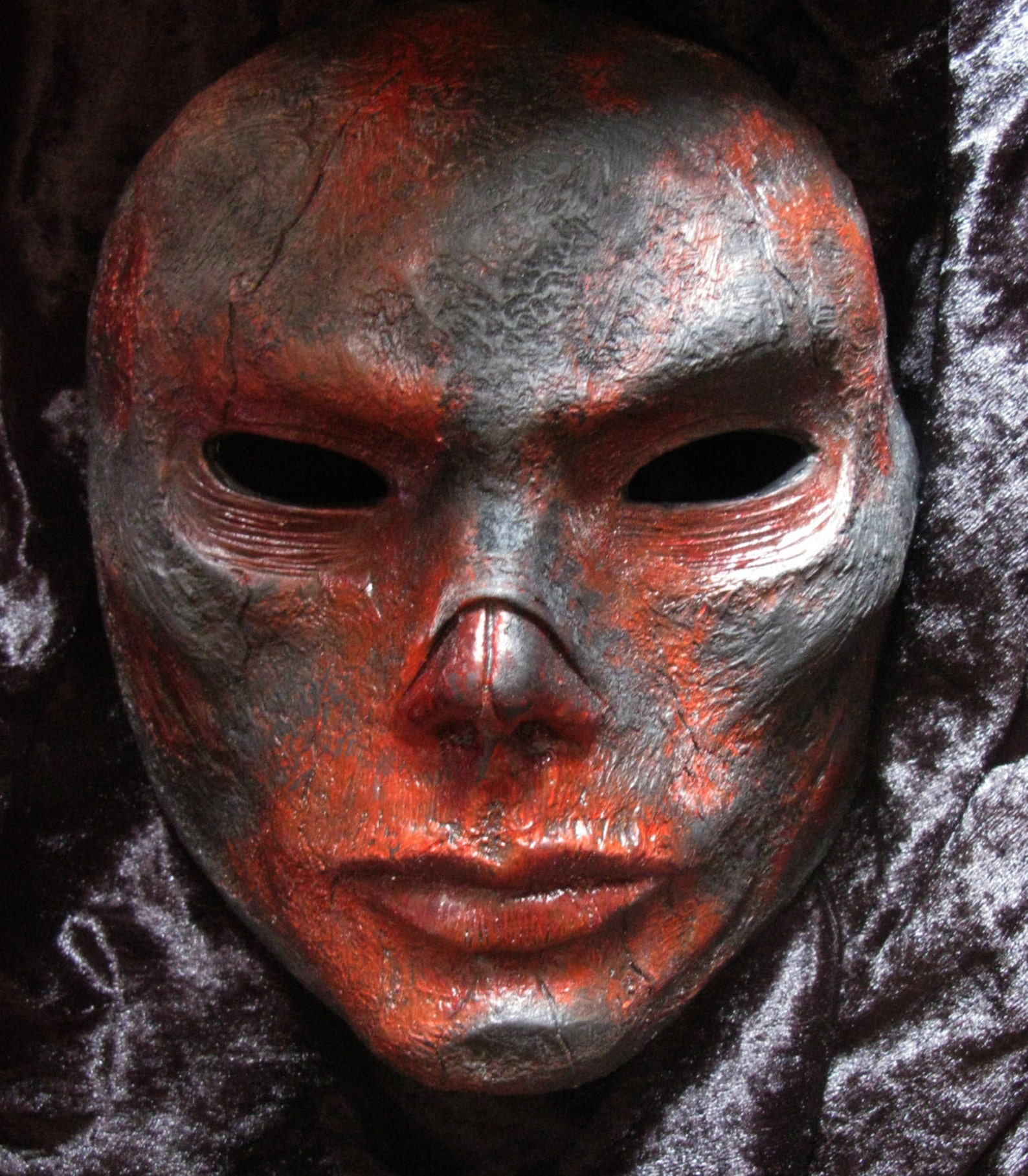 Burned: Resin Cast Mask - Etsy