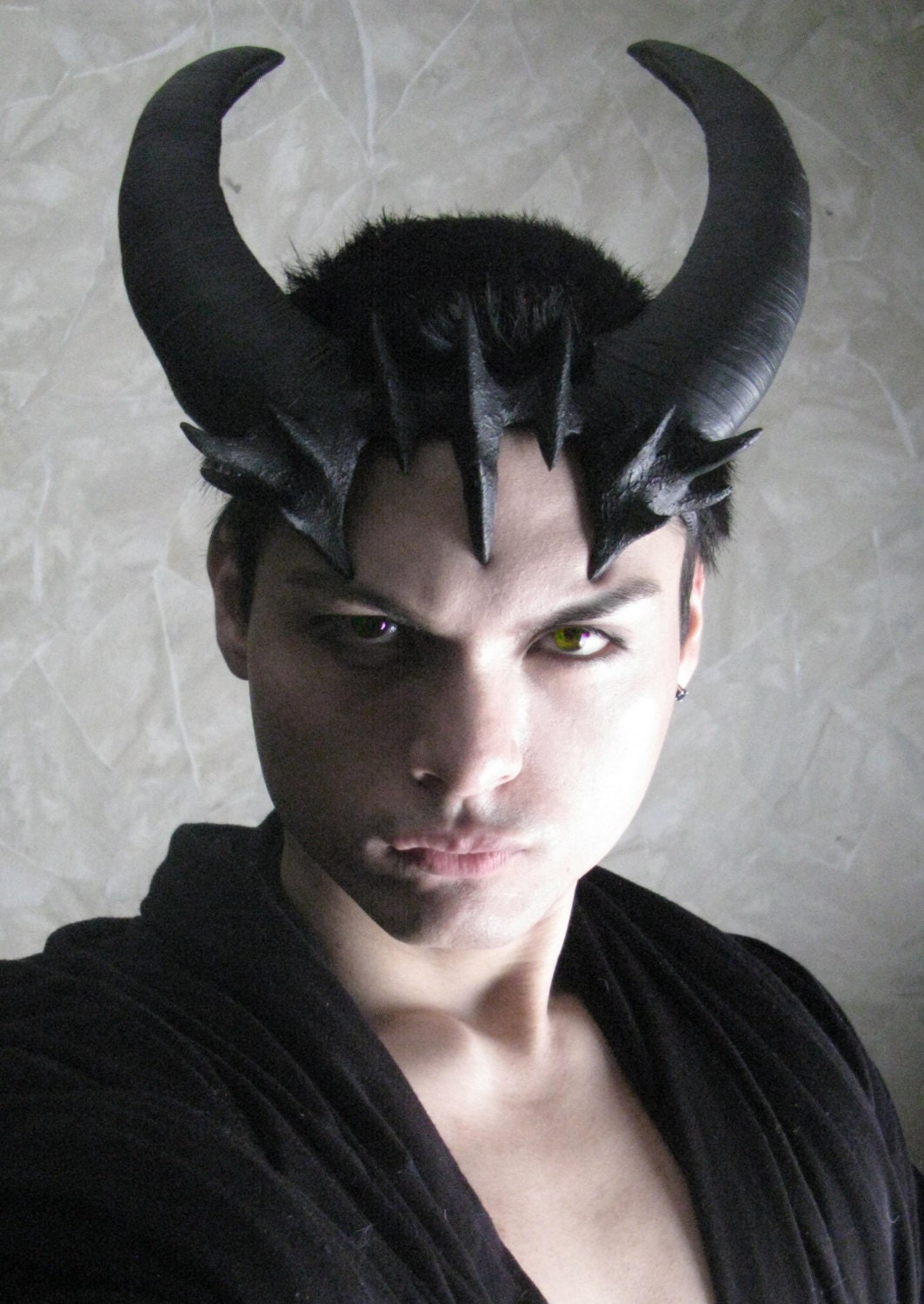 Demon Horn Utklipp Devil Head Cigar Demon Satan Halloween