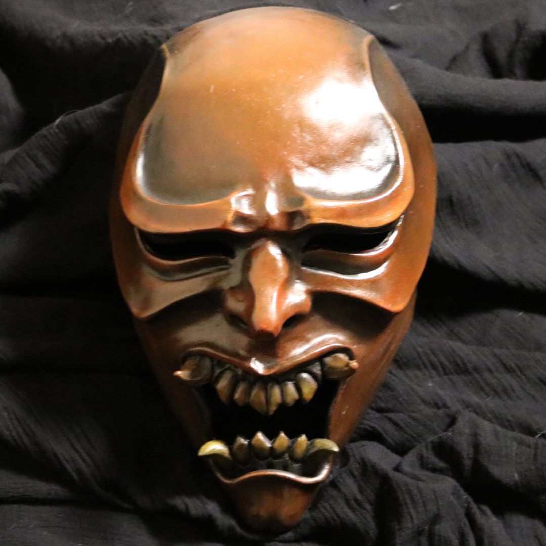 Dusk Demon - Resin Cast Mask - Etsy