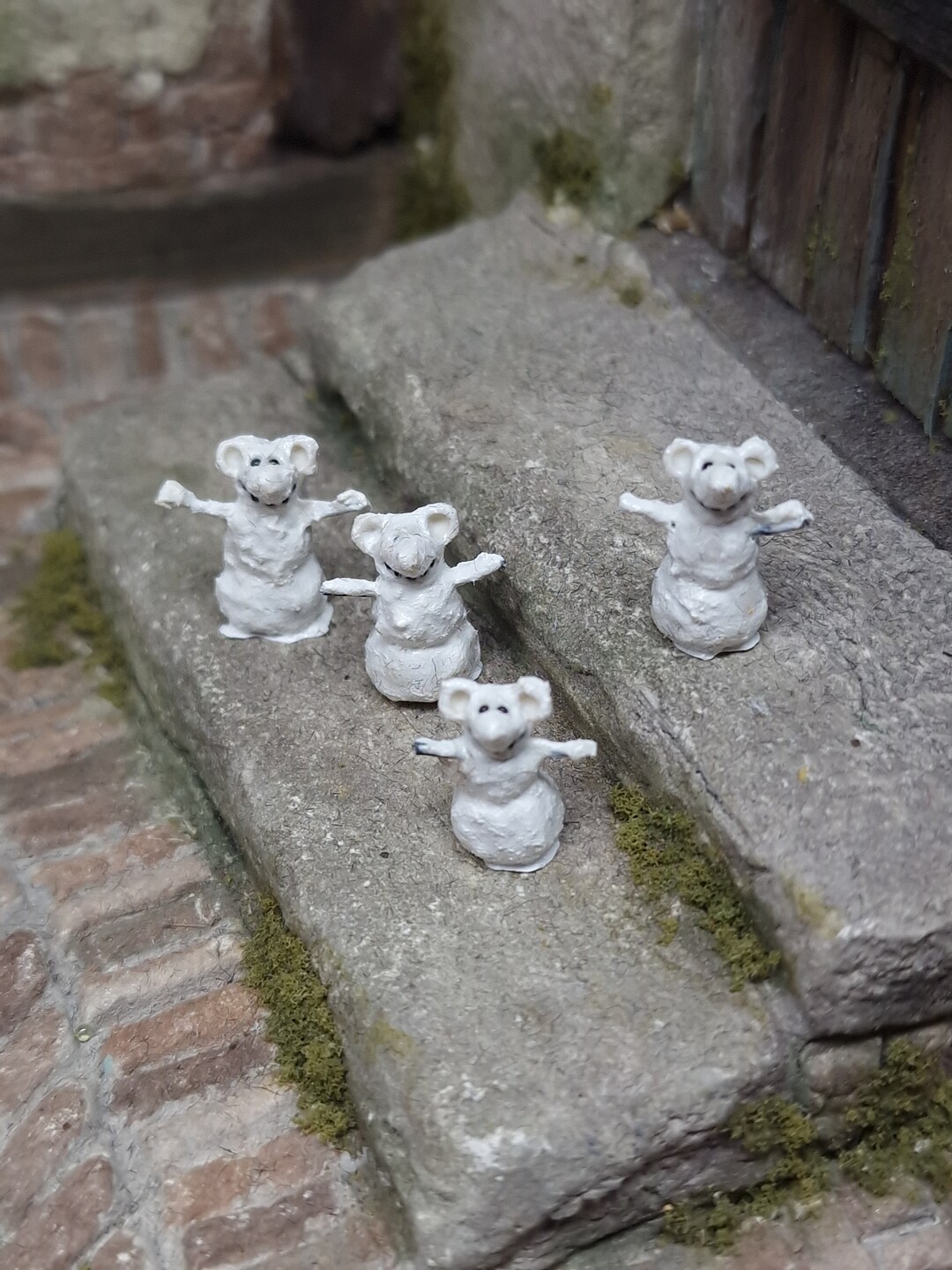 Snow-rat 12th Scale Miniature Art - Etsy