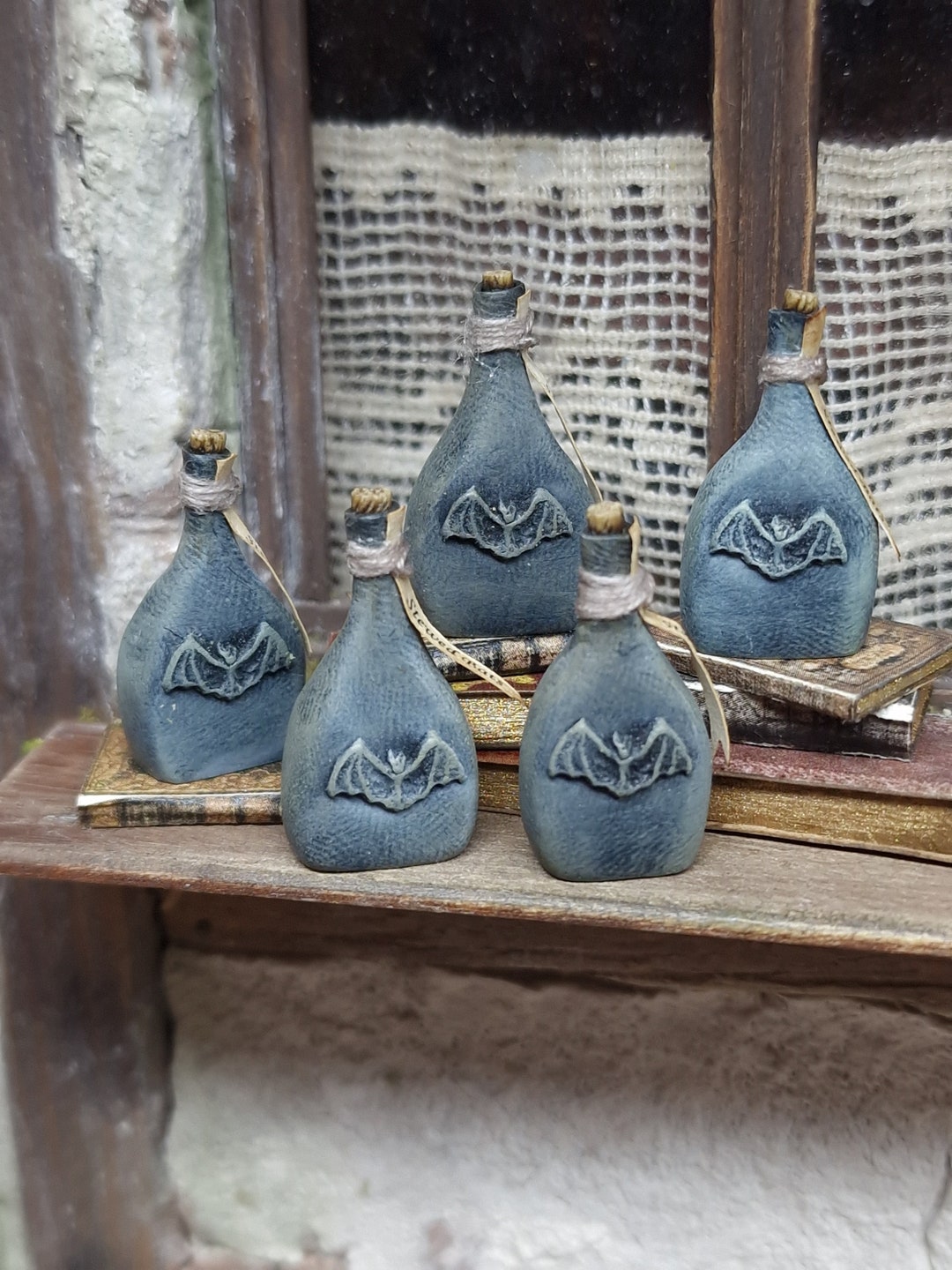 Potion Bottle stewed Bats 12th Scale - Etsy