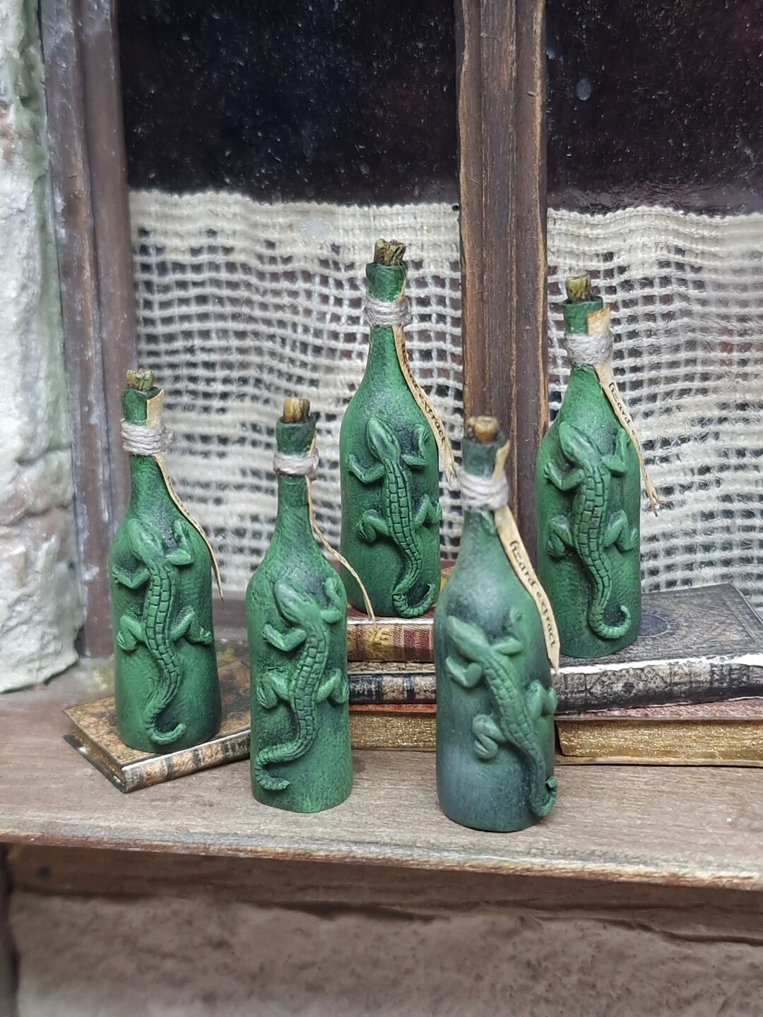 Potion Bottle "lizard Extract" - 12th Scale - Etsy