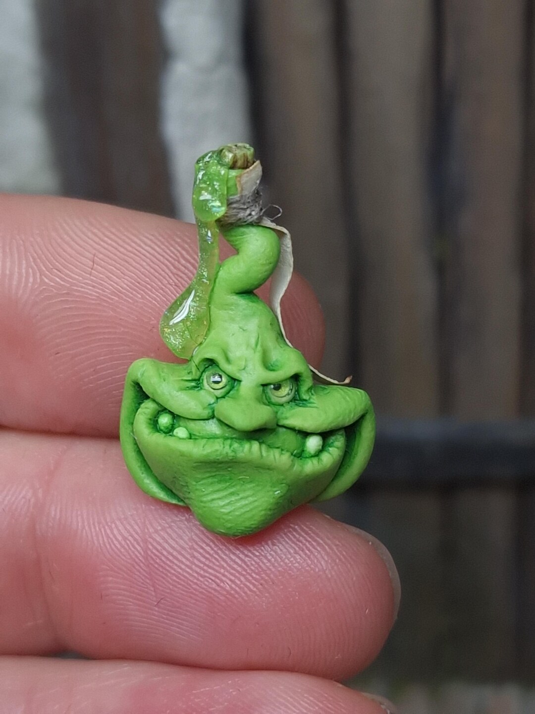 Potion Bottle monster Mucus Spooky Dollshouse Miniature 12th Scale - Etsy