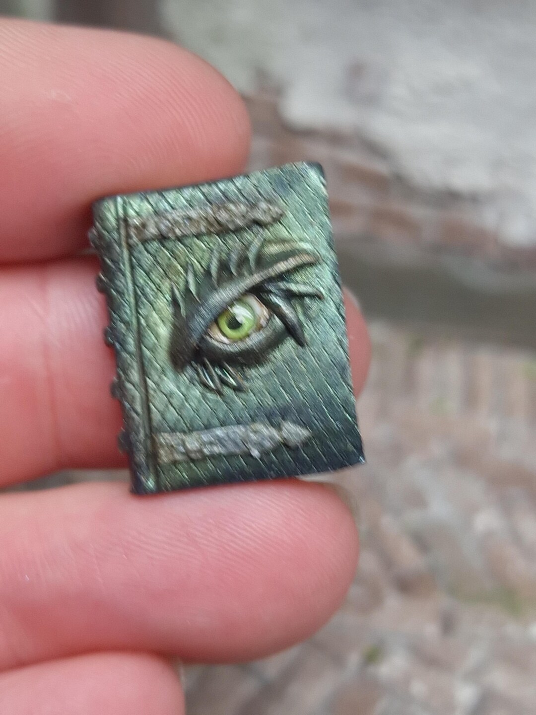 Dragon Eye Book - Dollshouse Miniature - 12th Scale - Etsy