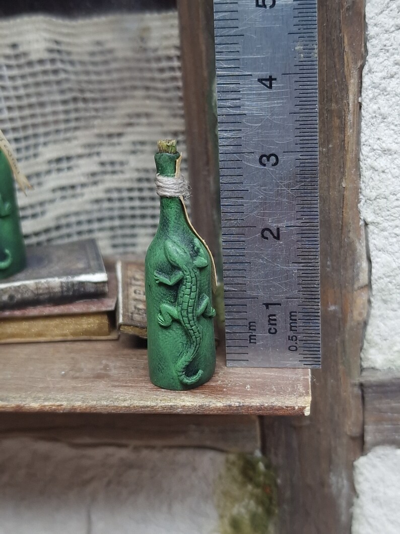 Potion Bottle "lizard Extract" - 12th Scale - Etsy