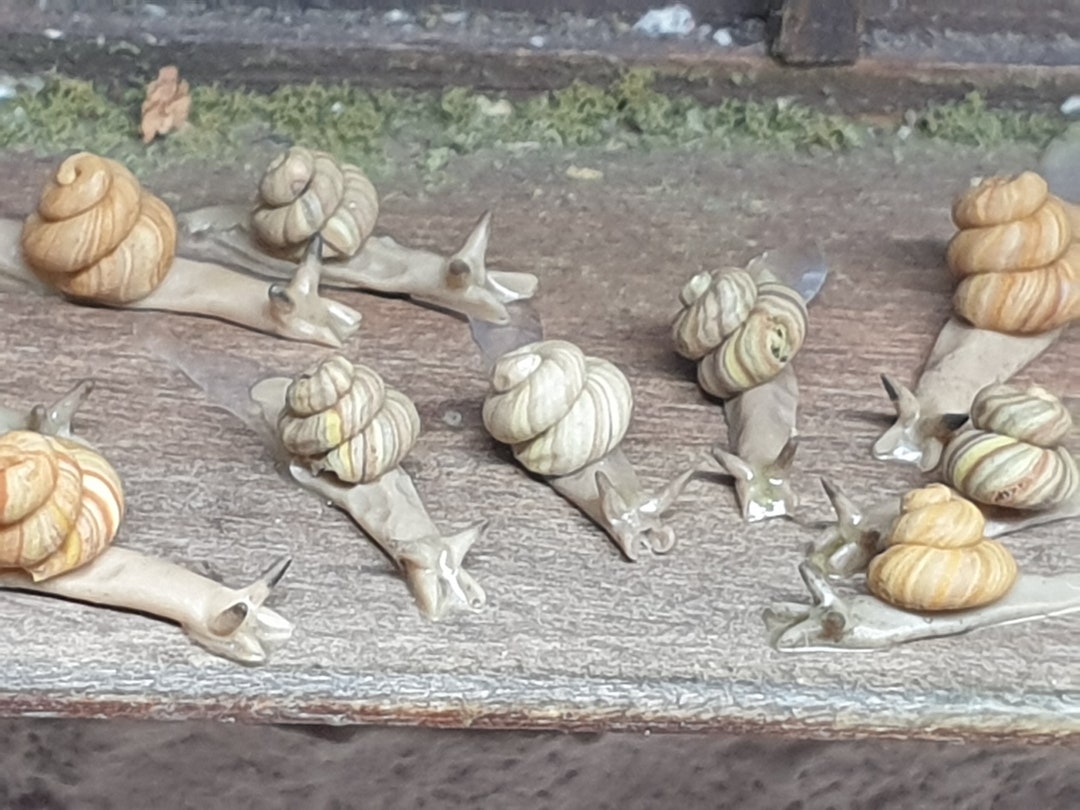 Super Tiny Snails - 12th Scale - Etsy