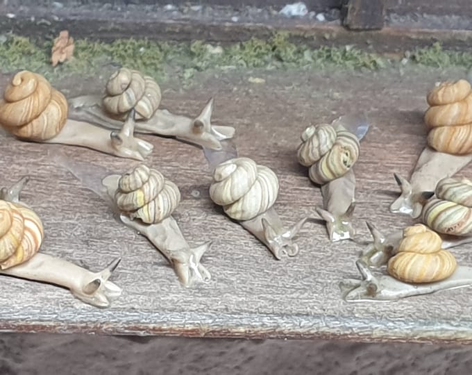 Super Tiny Snails - 12th Scale - Etsy