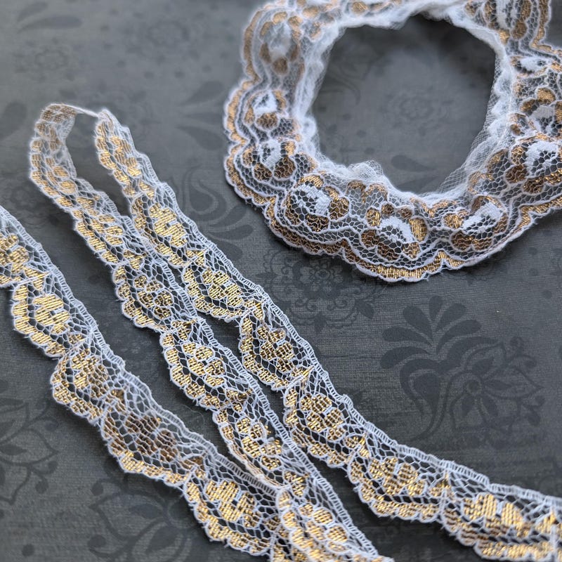 Gold Lace Trim - Etsy