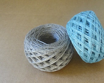 3ply linen yarn linen thread crochet yarn brown gold ocher | Etsy