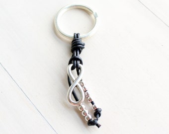 Infinity Key Chain | Etsy