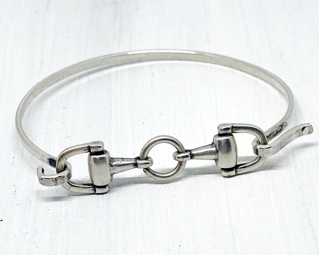 Snaffle Bit Bracelet, Horse Jewelry for Women, Gift for Horse Lovers ...