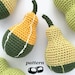 Decorative Gourd Crochet Pattern / Pear Gourd Crochet Pattern ...