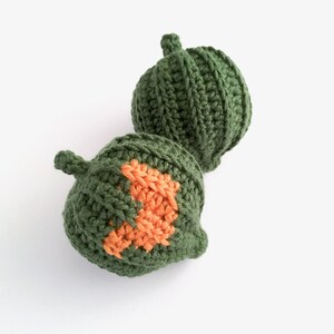 Acorn Squash Crochet Pattern / Decorative Gourd Crochet Pattern ...