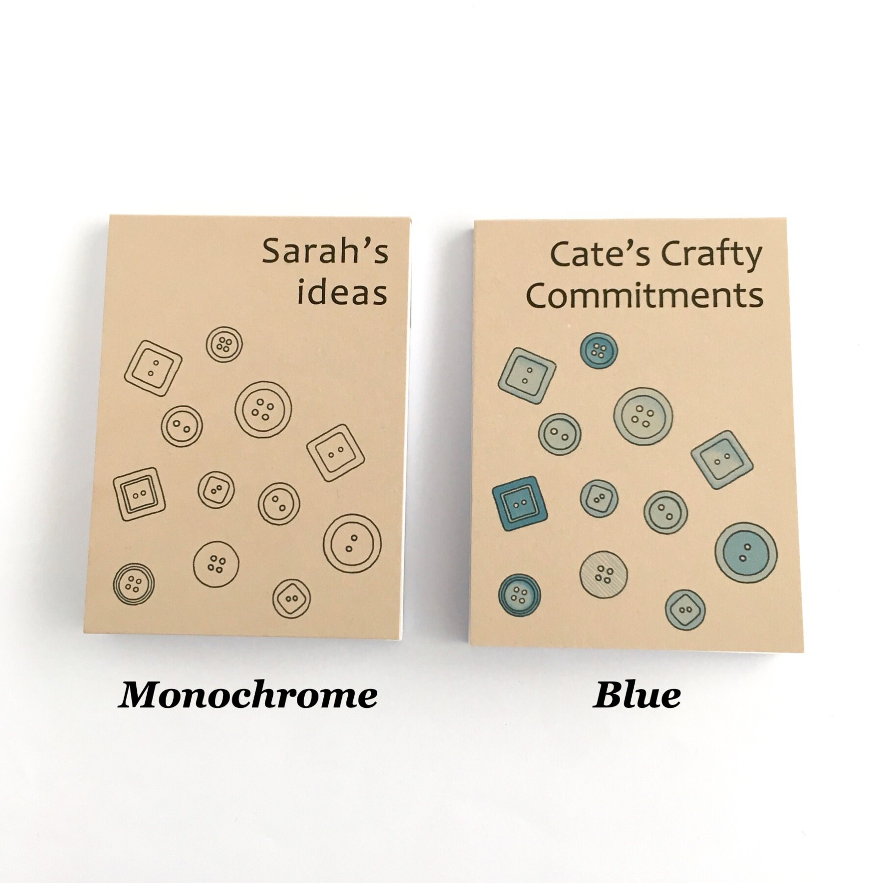 Personalised Recycled Notebook / Personalised Notepad / Mini - Etsy UK