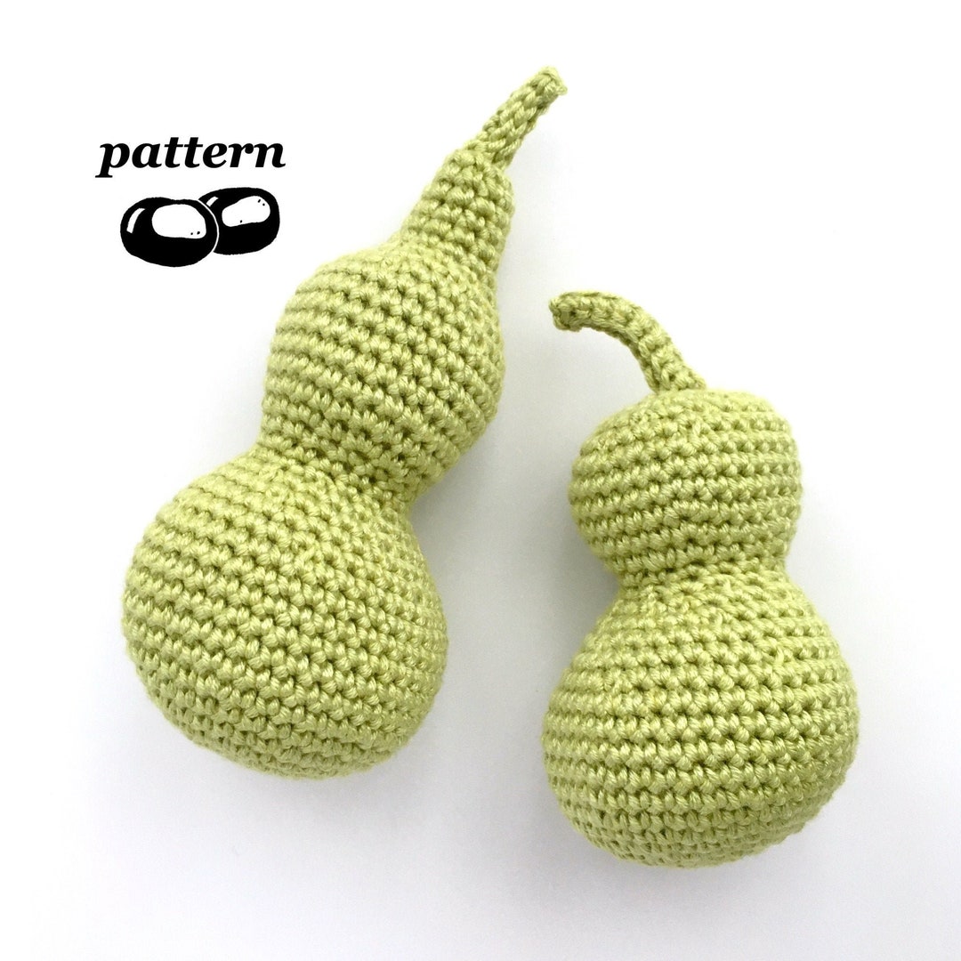 Bottle Gourd Crochet Pattern / Decorative Gourd Crochet Pattern ...