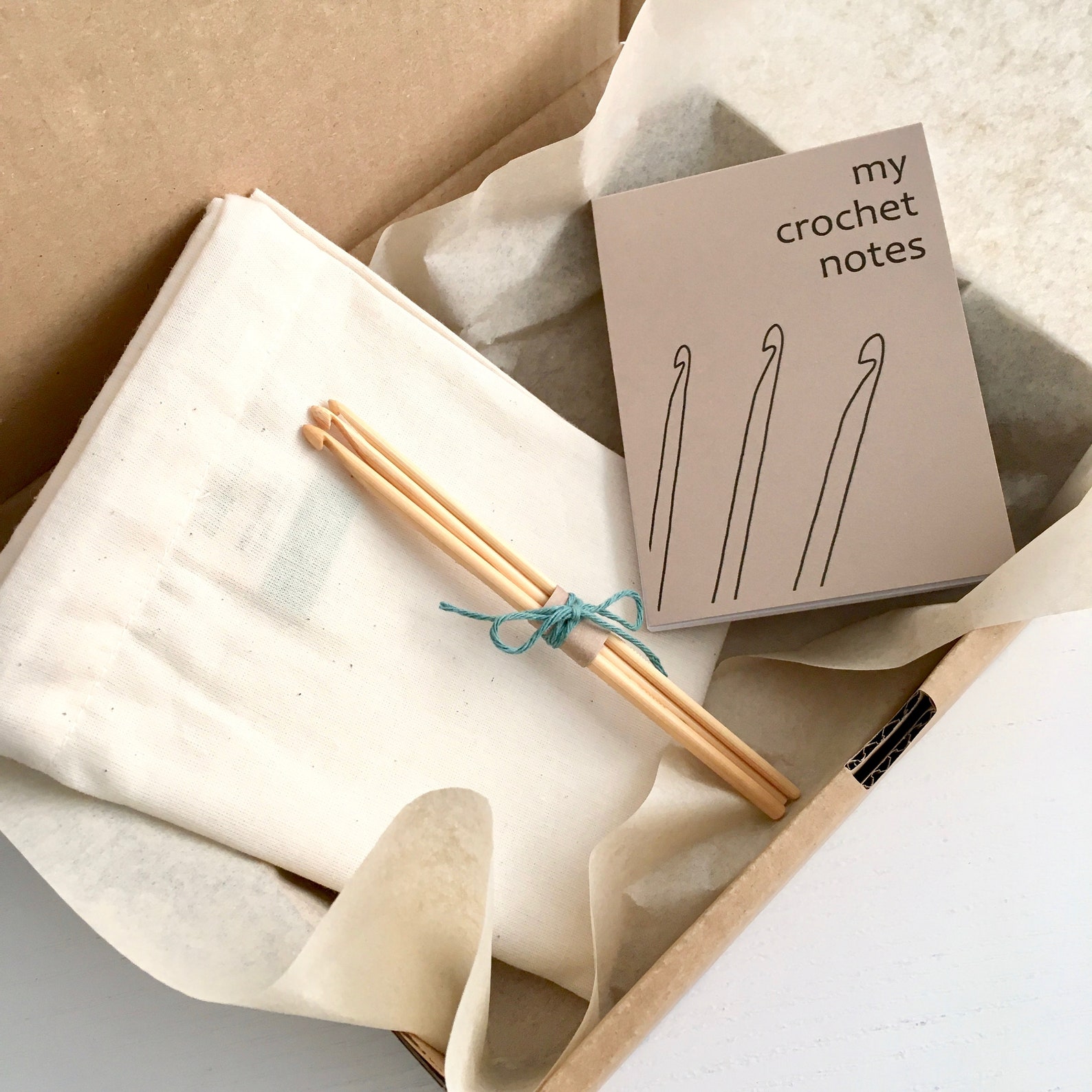 Crochet Gift Set Gift for a Crocheter Zero Waste - Etsy UK
