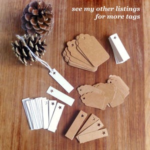 Mini Price Tags / Recycled Rectangular Price Labels Swing Tags Hang ...