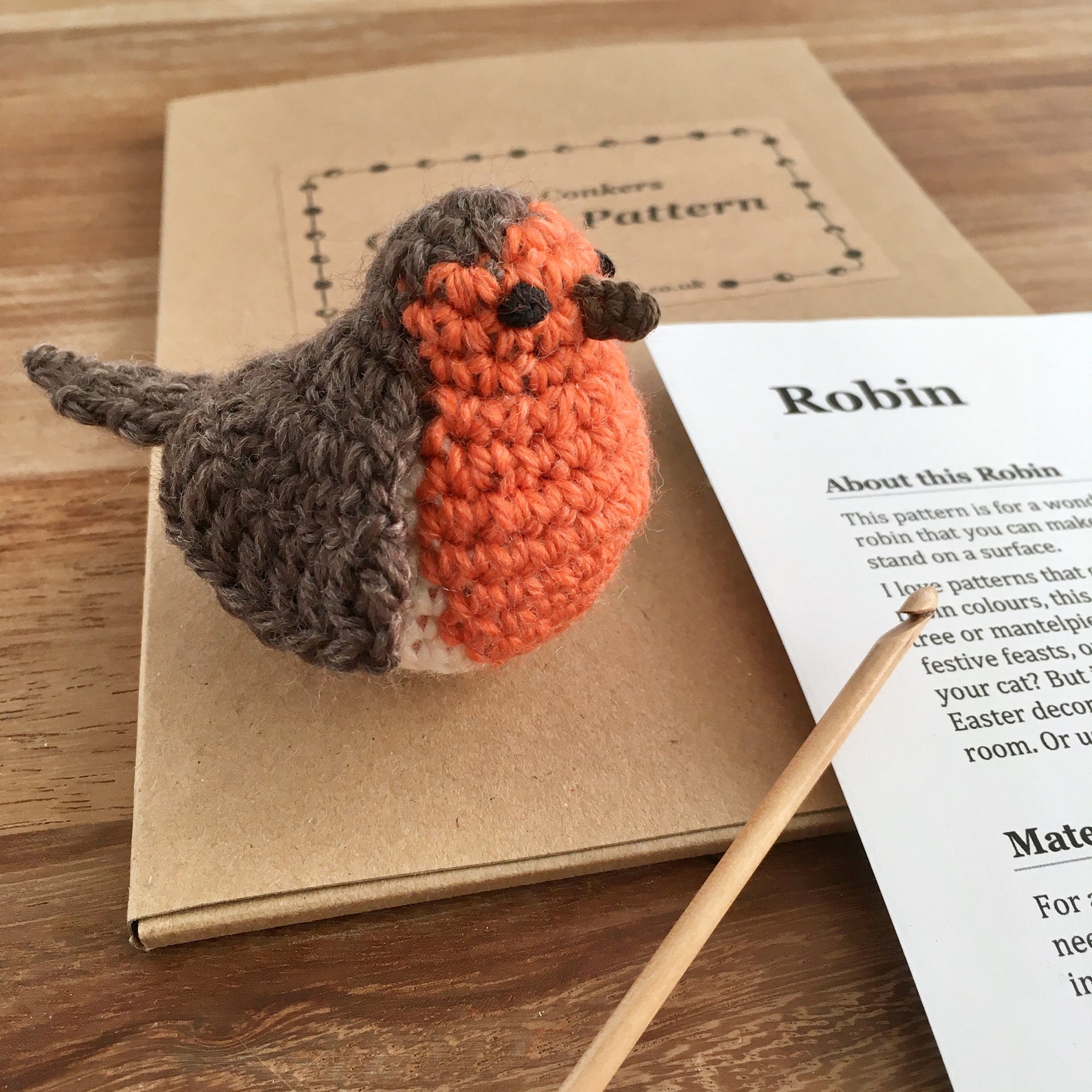 Crochet Robin Pattern / Gift for Crocheter / Crochet Gift / - Etsy UK