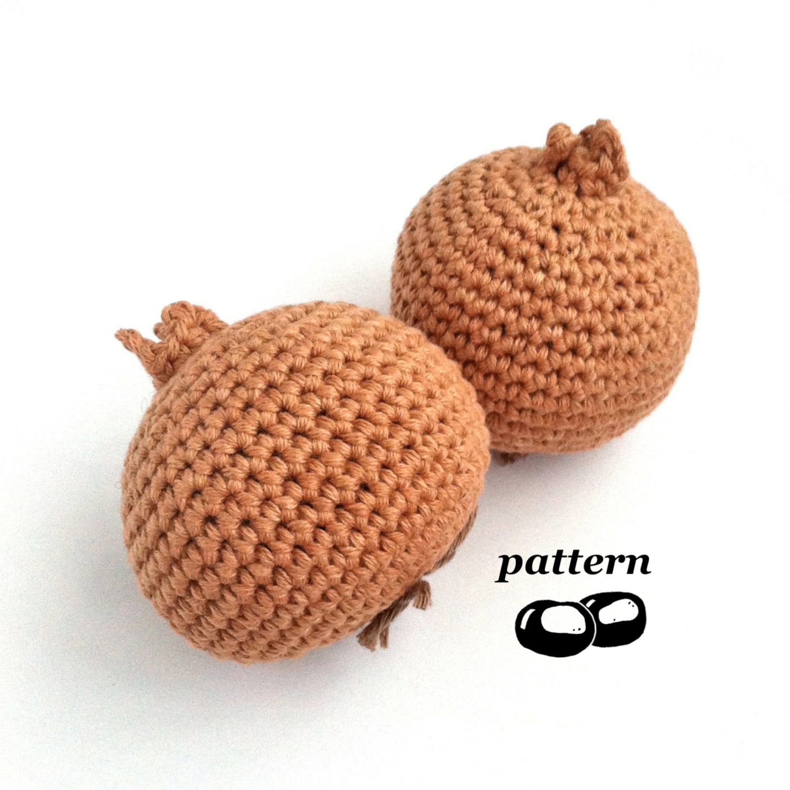 Crochet Onion Pattern / Crochet Vegetable Pattern / Crochet | Etsy