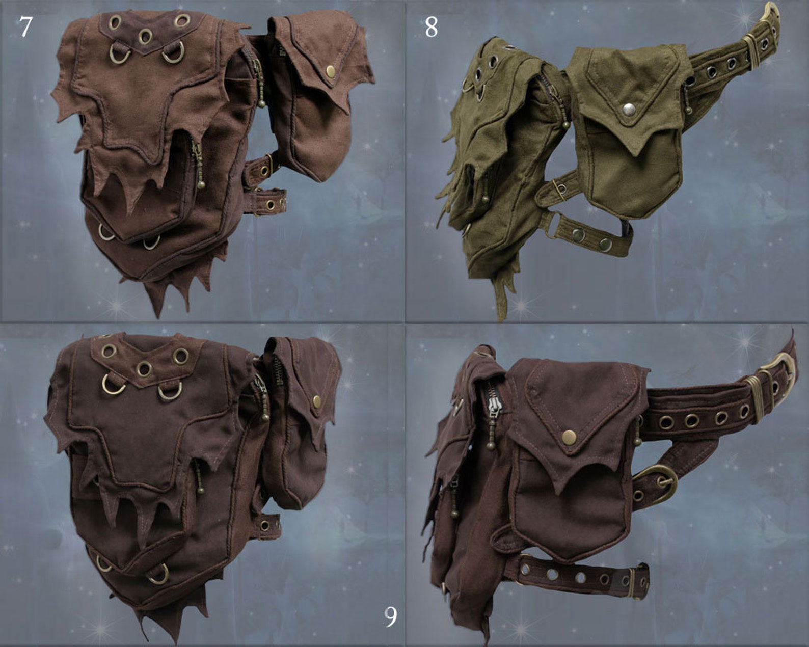 Wizard Hip Belt With Removable Device Pocket Pocket Waist - Etsy Canada