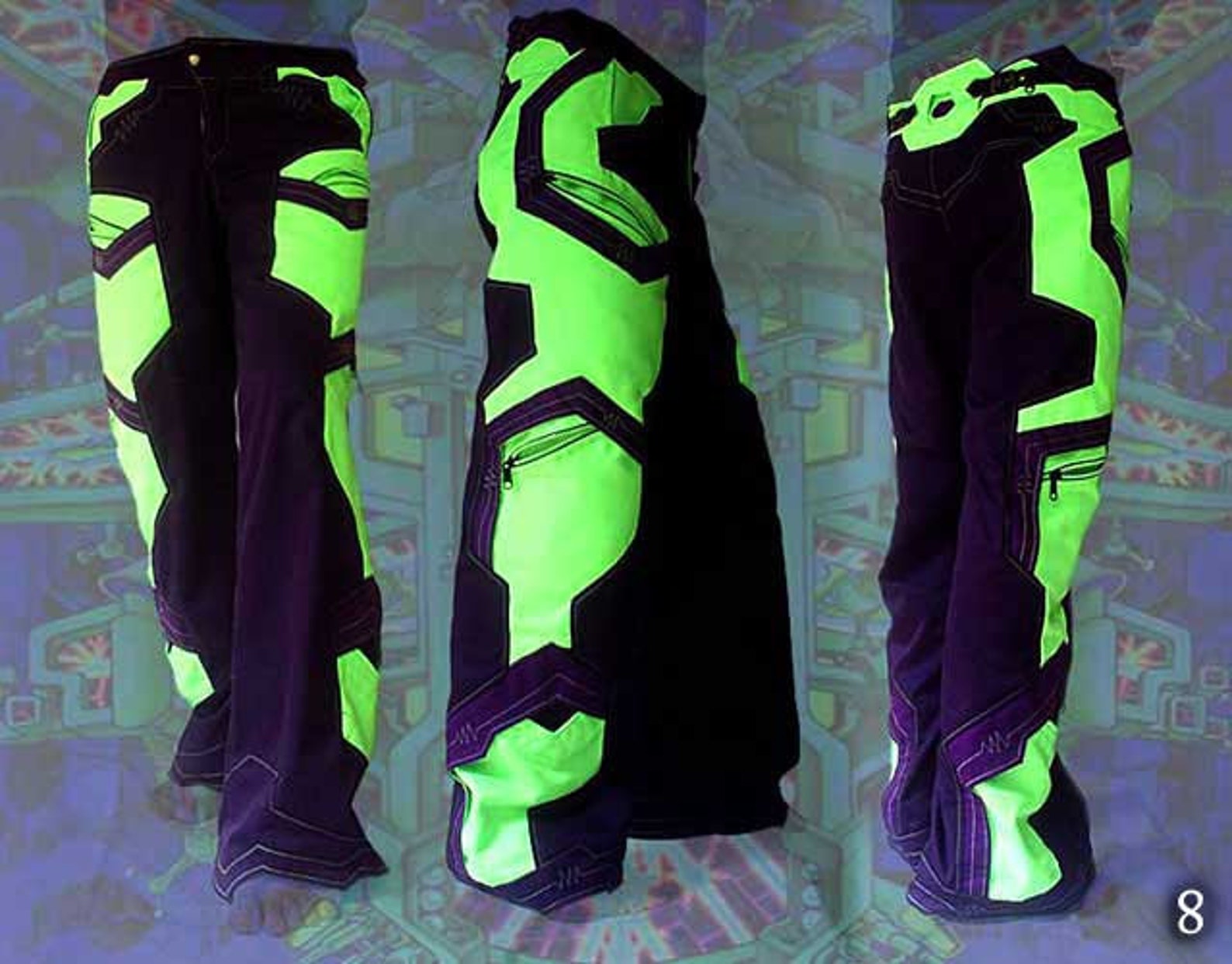 Electric Universe Pants, Cyber Steampunk Rave Festival Burning Man ...