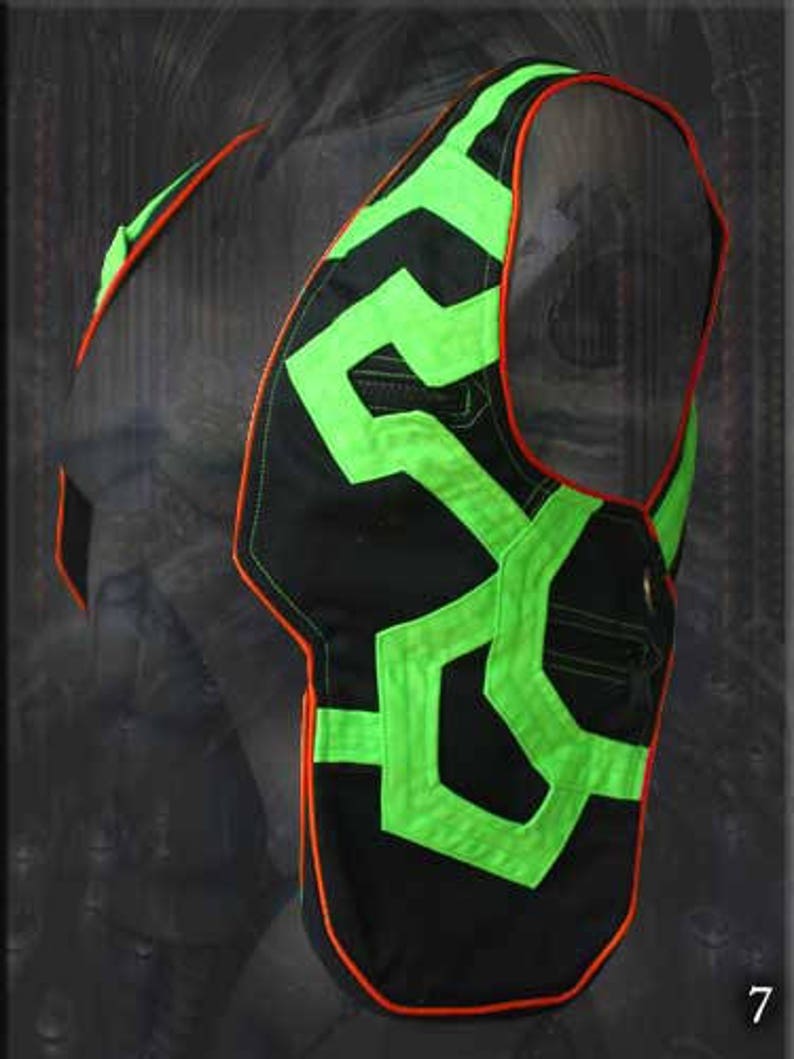Cyber Tron Holster shoulder vest bag burning man festival | Etsy