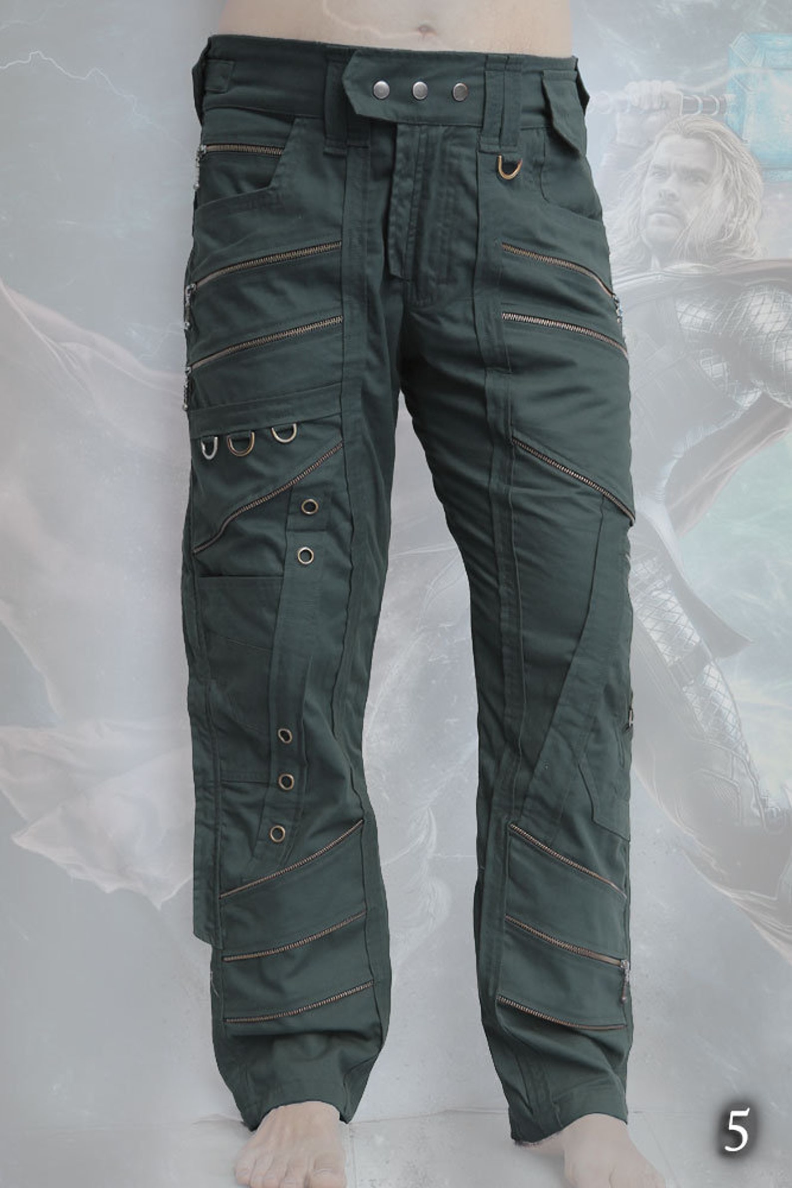 Ragnarok Pants Distressed Urban Adventurer Apocalyptic - Etsy