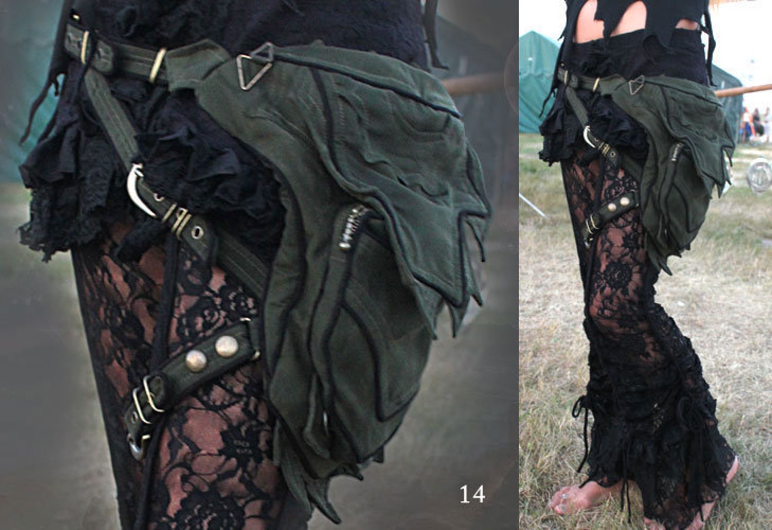 Abracadabra Belt Post Apocalyptic Pixie Burning Man Festival | Etsy