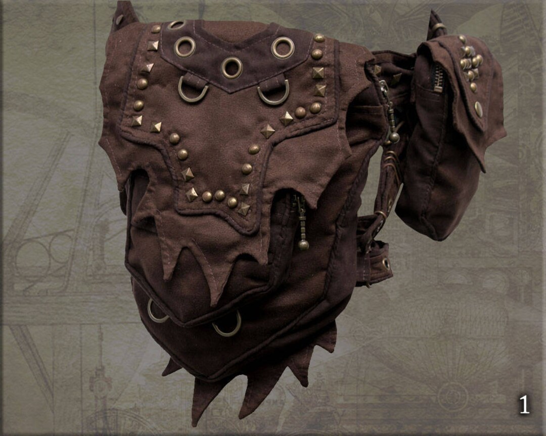 Wizard Belt Rivets - With Removable Device Pocket - Archer Warrior ...