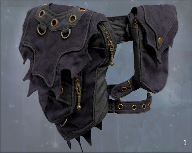 Wizard Hip Belt - With Removable Device Pocket, Pocket Waist Leg Bag ...
