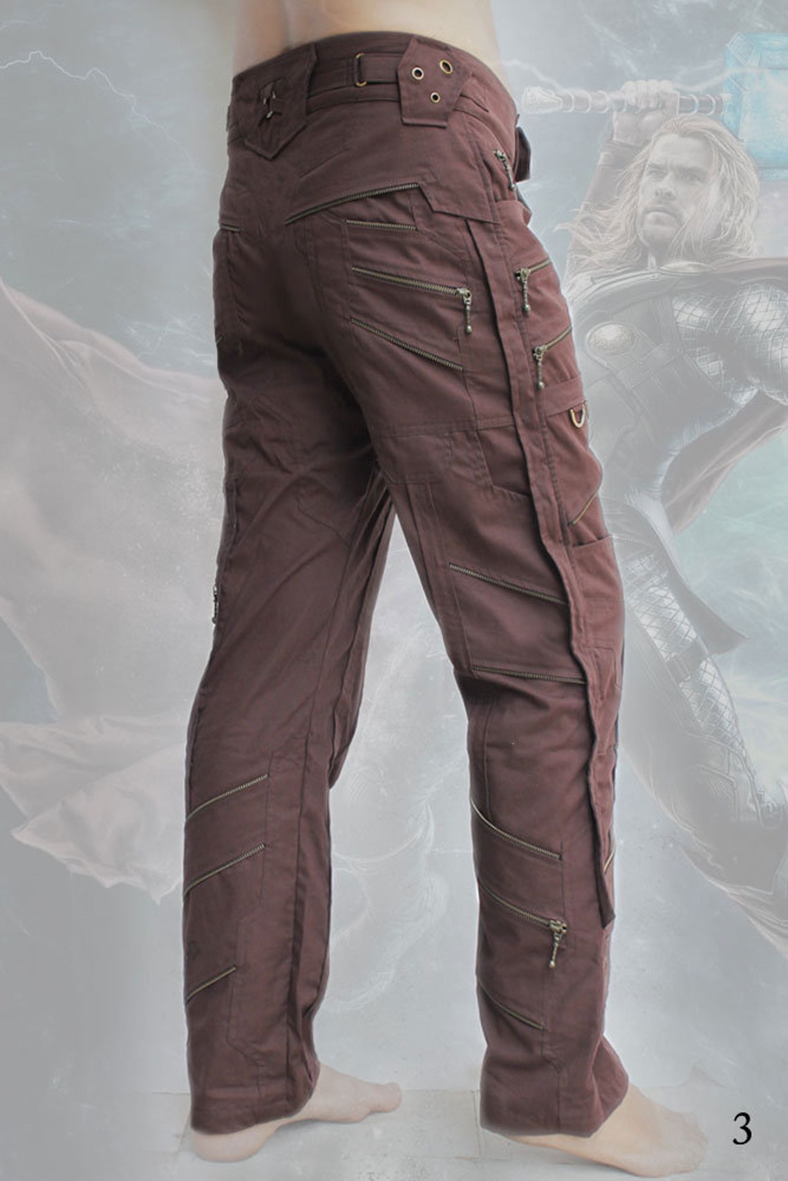 Ragnarok Pants Distressed Urban Adventurer Apocalyptic - Etsy