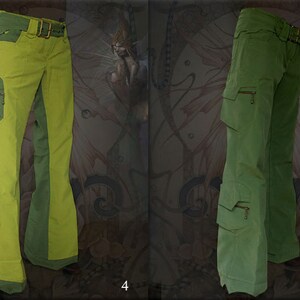 Enigma Pants - Ultimate Uv Cyber - Side Cargo Pockets - Etsy