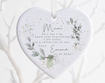 Personalised Wedding Mother of the BRIDE Ceramic Keepsake Gift - Etsy UK