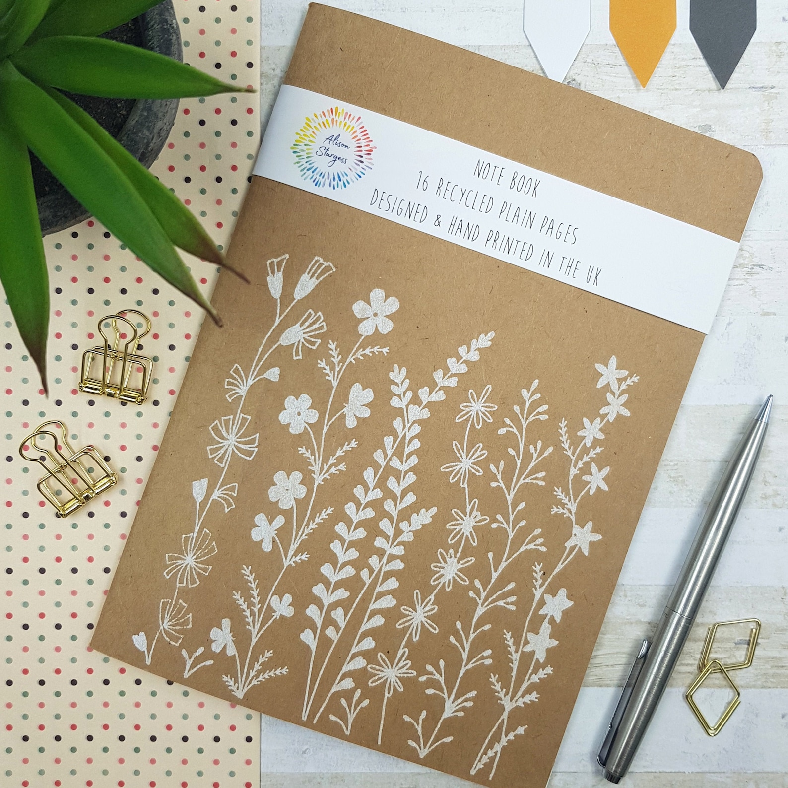 A5 & A6 Note Book Hand Screen Printed Cover - Etsy