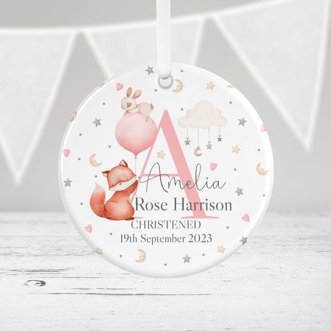 Christening Gift, Baptism Gift, Naming Day Gift, Keepsake, Personalised ...