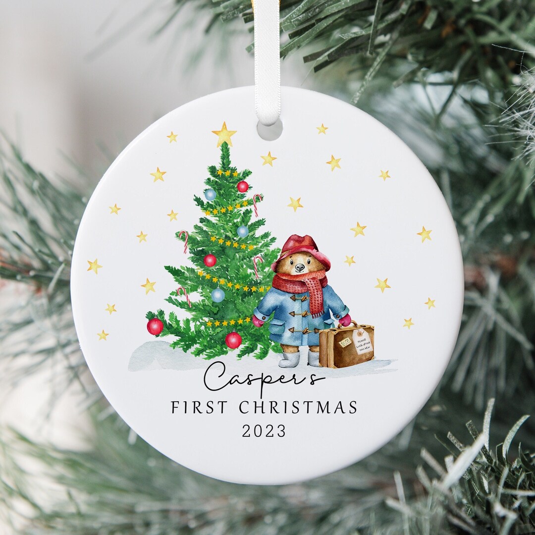 Baby's First Christmas Decoration, Baby's First Christmas Keepsake ...