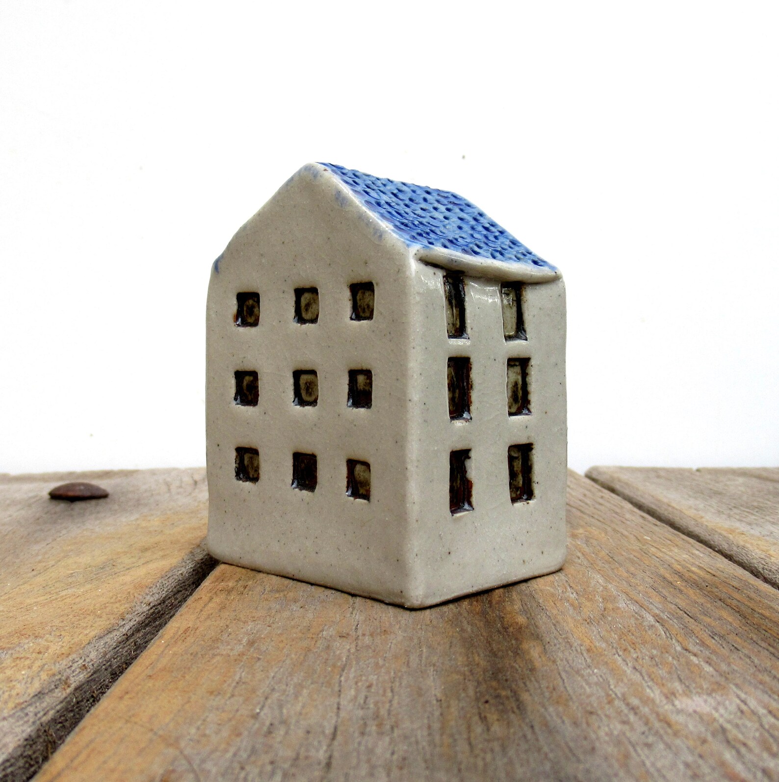 French Farmhouse Alpine Tiny Home Ceramic Sculpture | Etsy