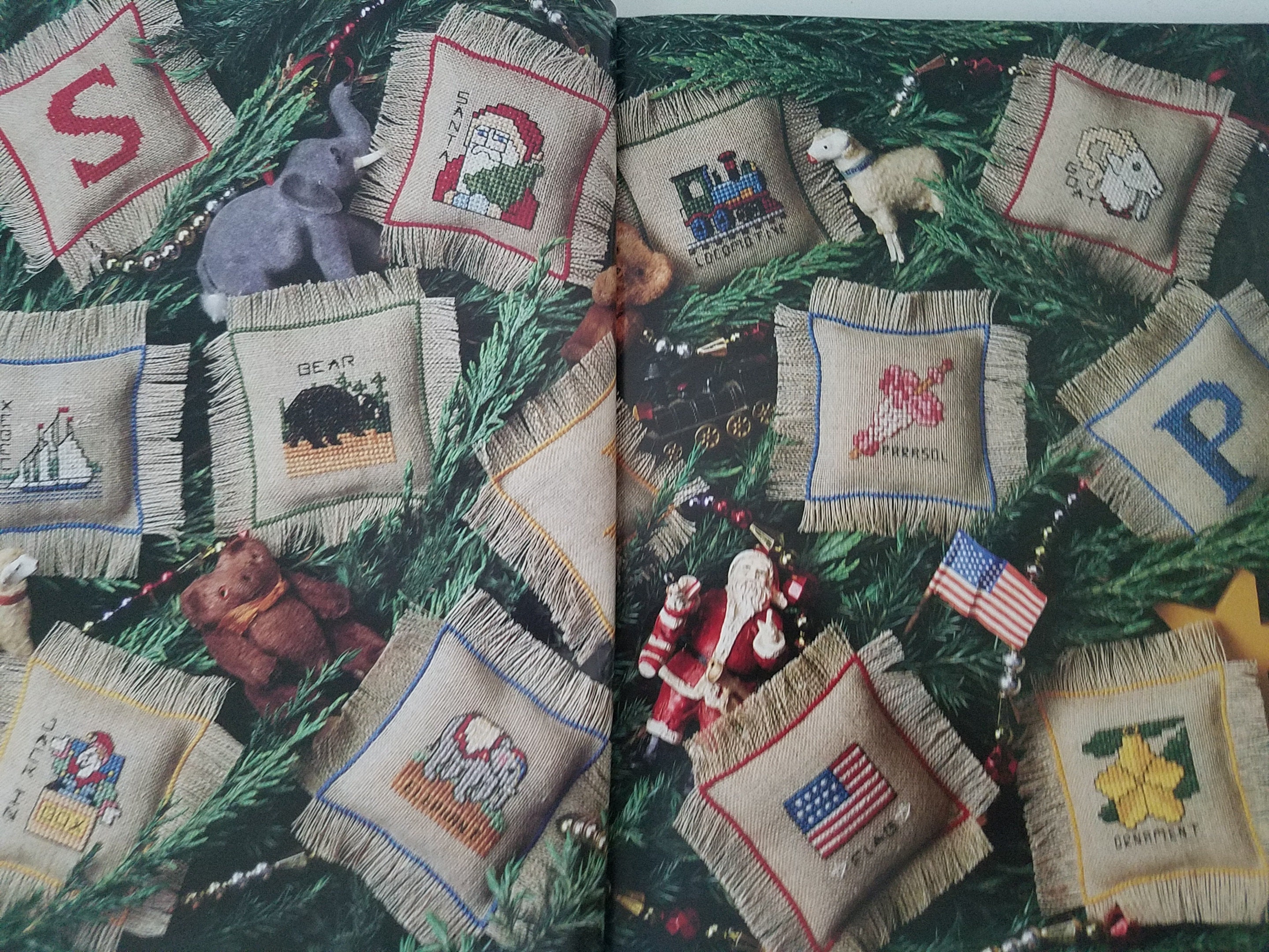 O Christmas Tree Hard Cover Book, Many Patterns New Ornaments Nativity ...