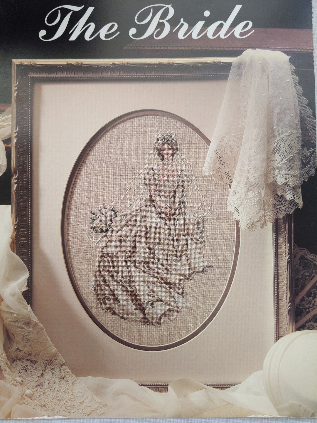 Counted Cross Stitch # Pattern "the Bride" Booklet 2031- 1991 - Etsy