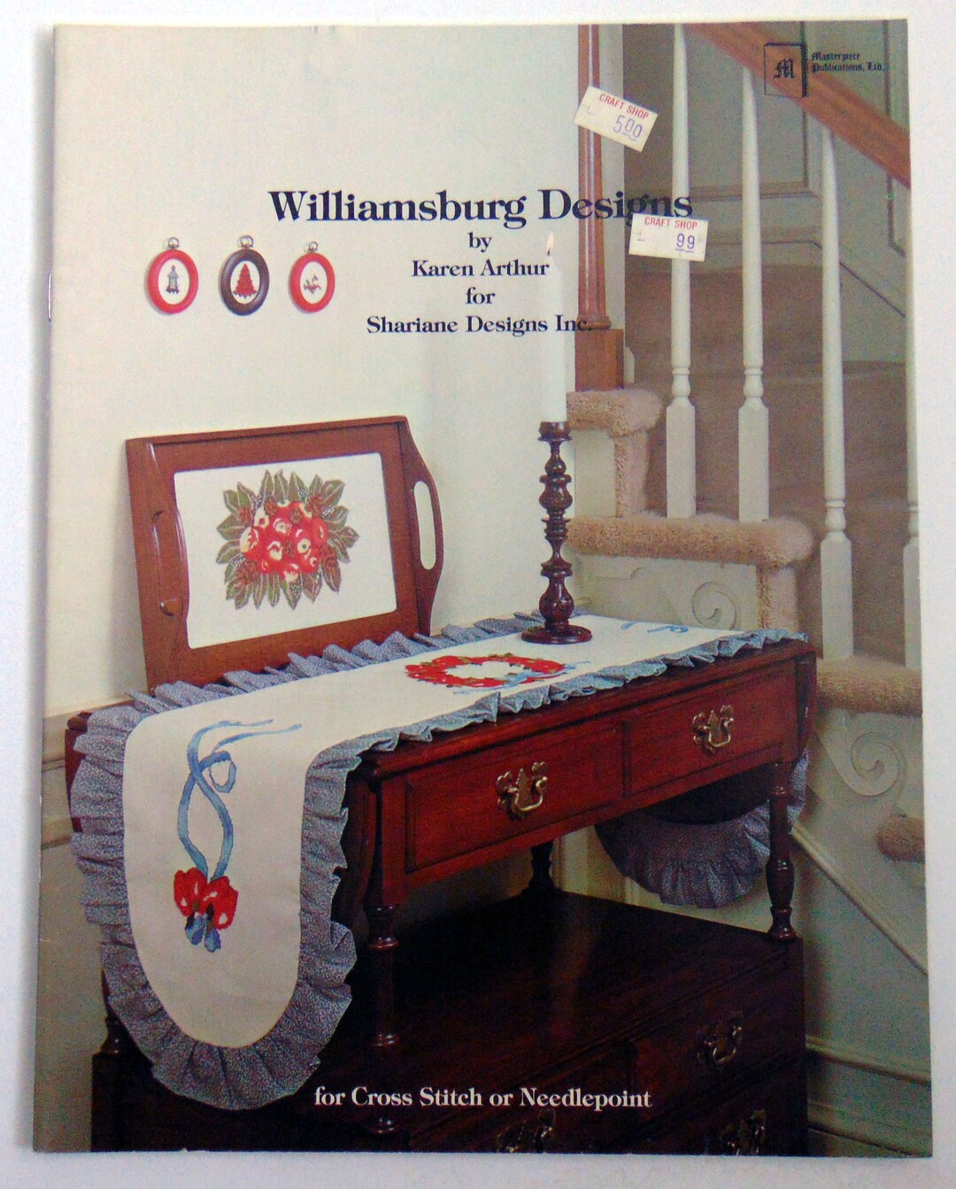 Counted Cross Stitch # Patterns "williamsburg Designs" Folk Art ...