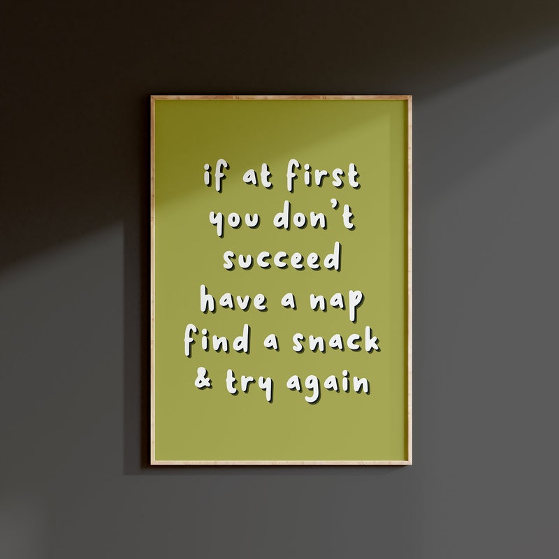 Funny Quote Prints - Etsy UK