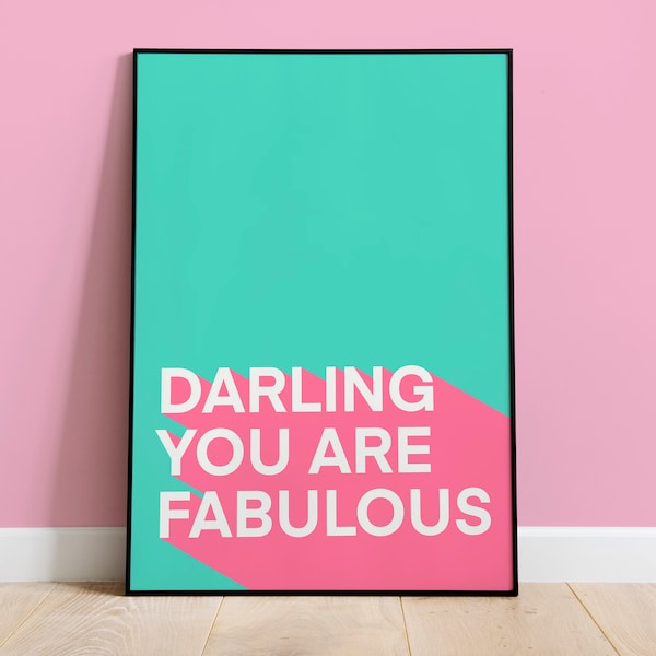 You Are Fabulous - Etsy