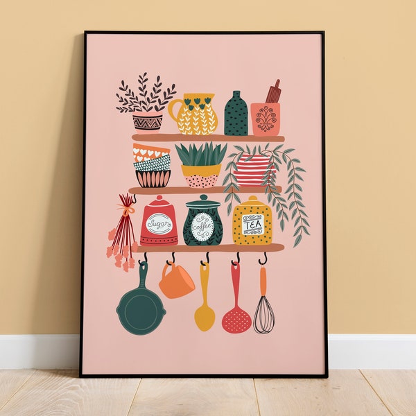 Kitchen Prints - Etsy UK
