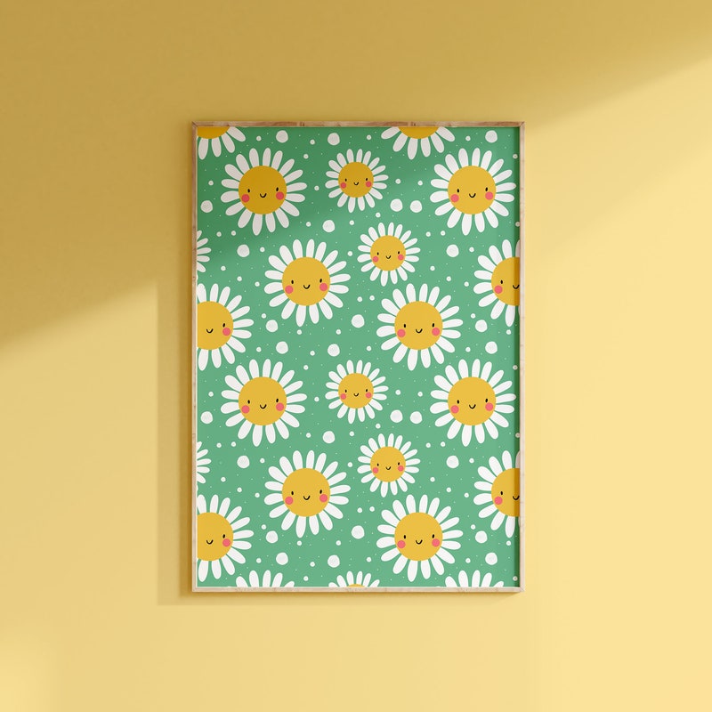 Retro Daisy - Etsy