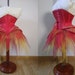 Sample Corset Costume FIRE FAIRY Red Corset Costume Bodysuit - Etsy