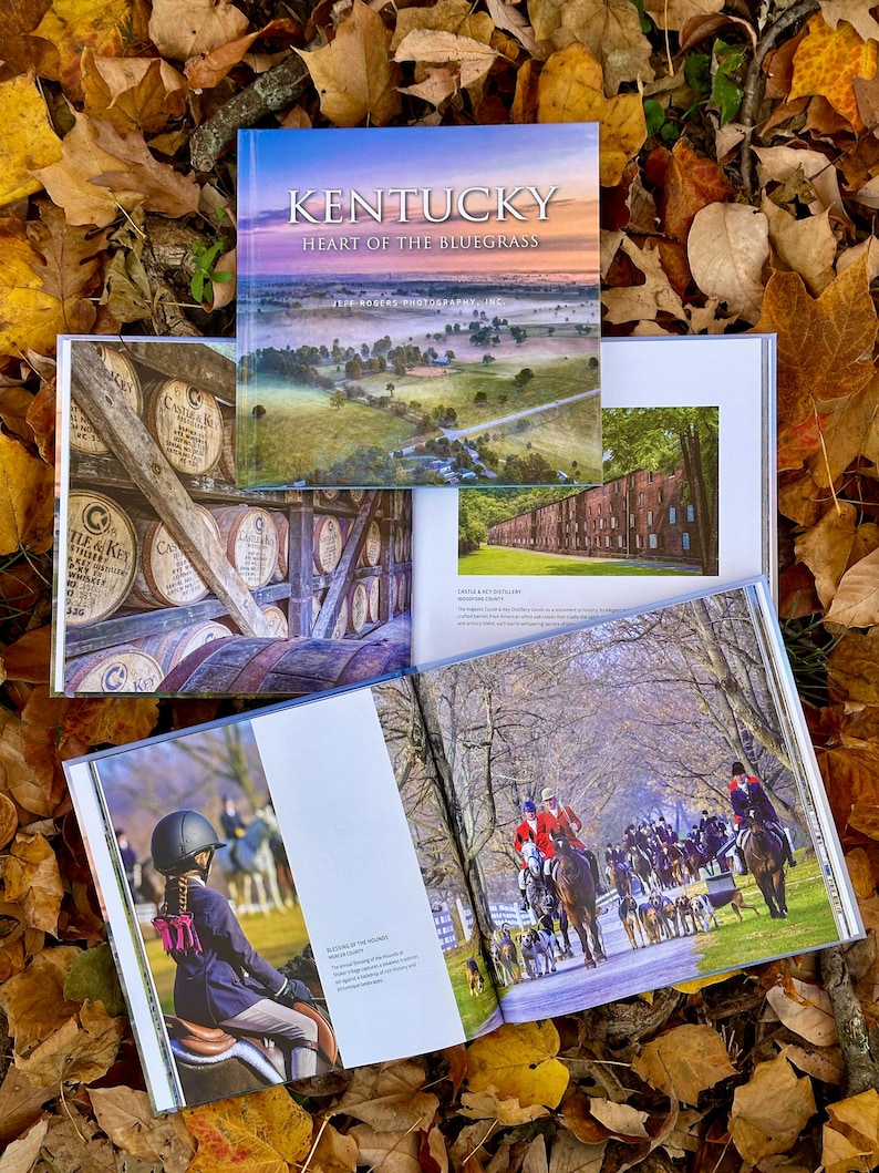 Kentucky: Heart of the Bluegrass Coffee Table Book - Etsy
