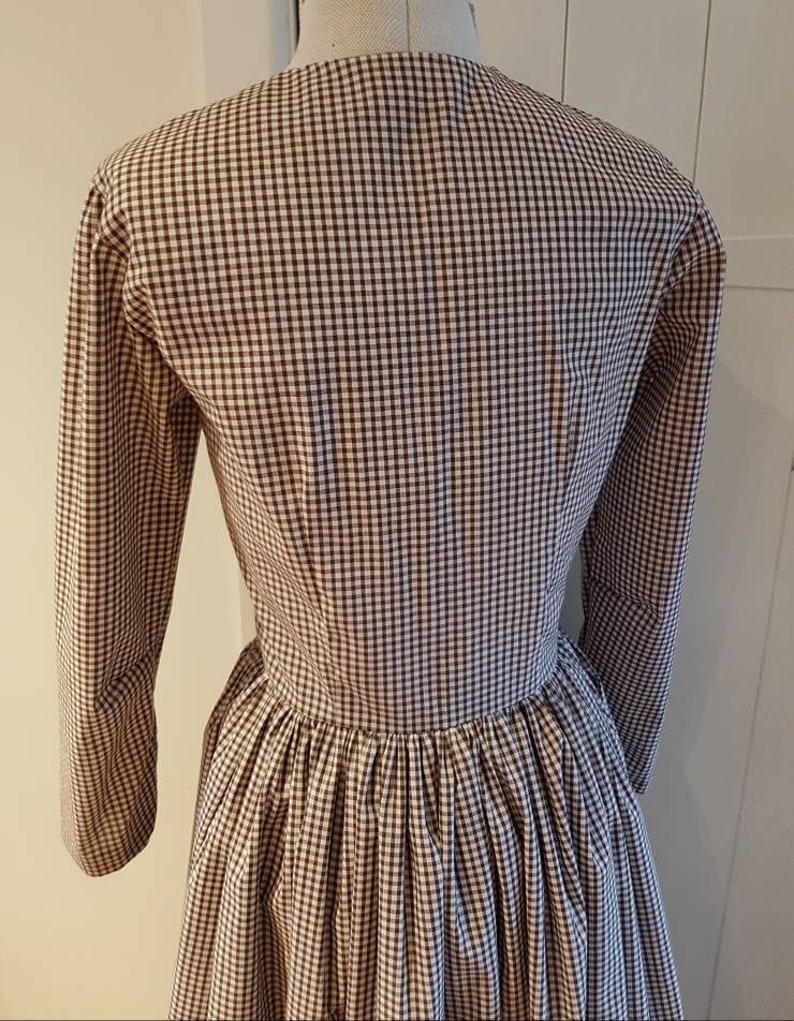 Bronte Style Ladies Georgian / Victorian Costume Day Dress - Etsy